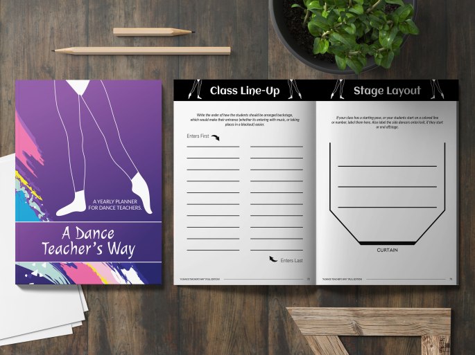 The Dance Teacher Planner – the yearly planner for dance teachers
